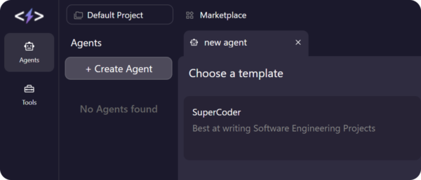 Supercoder A Superagi Agent Template For Coding Projects Superagi