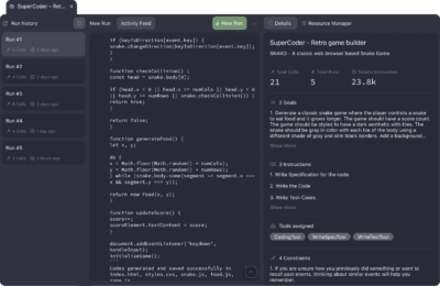 SuperAGI - Build, Manage & Run Autonomous AI Agents