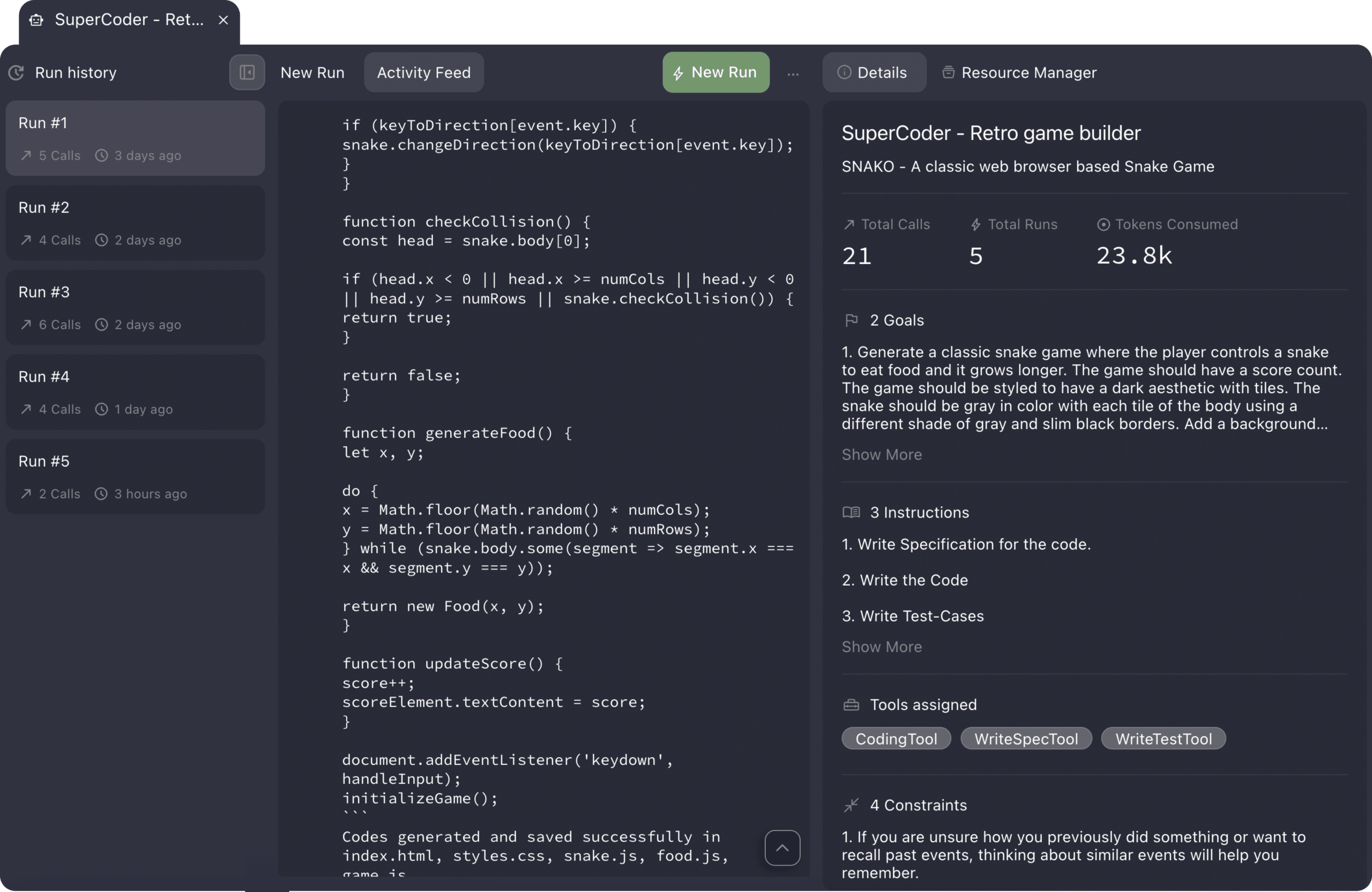SuperAGI - Build, Manage & Run Autonomous AI Agents