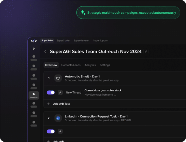 SuperSales - SuperAGI