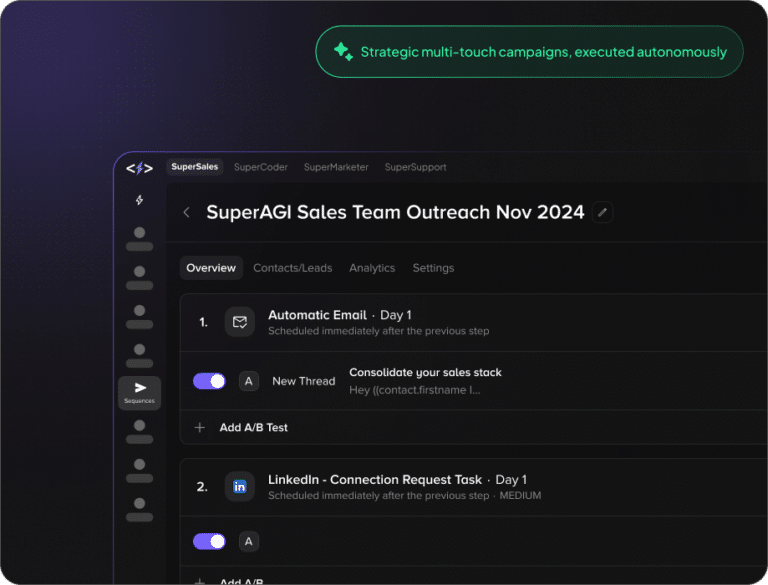 SuperSales - SuperAGI