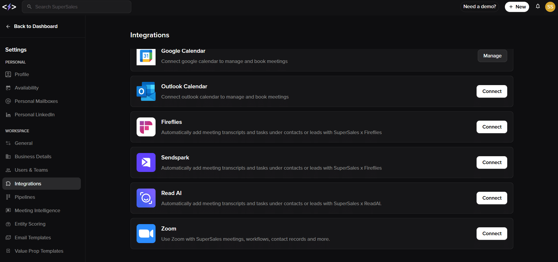 Zoom – SuperSales Integration - SuperAGI